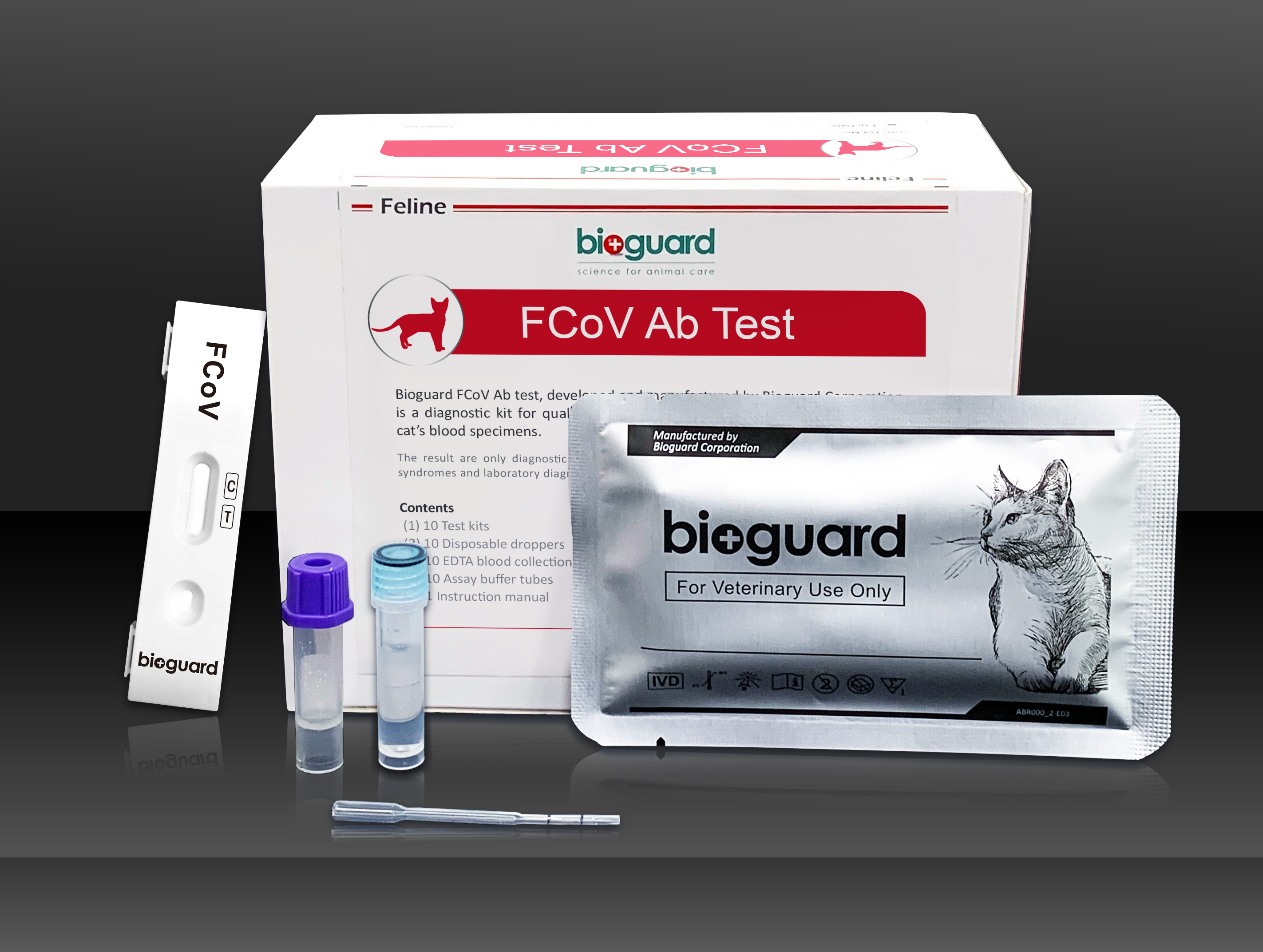 FeLV Ag / FIV Ab Combo Test - Bioguardlabs