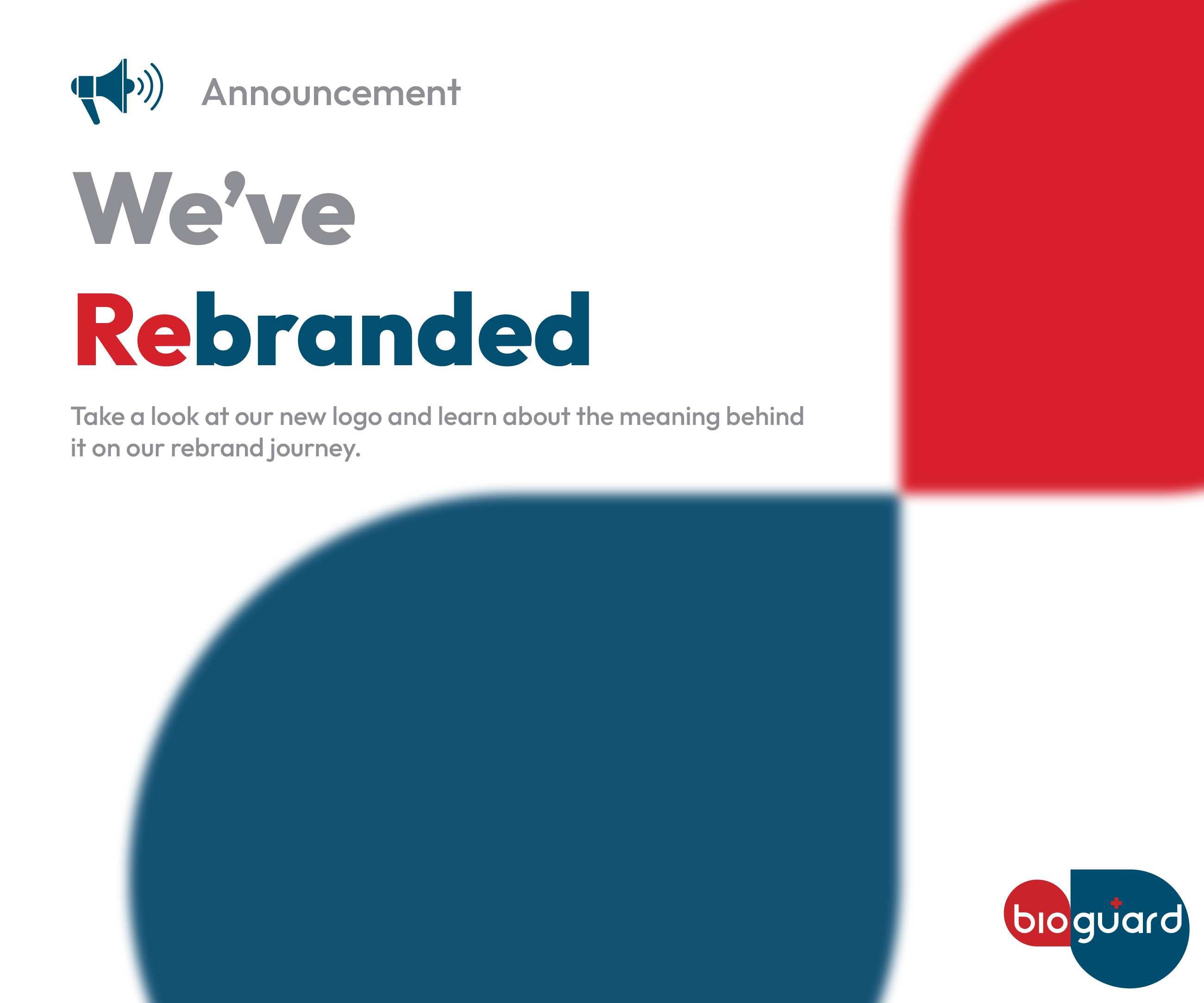 Exciting News Unveiling Our New Brand Identity! - Bioguardlabs